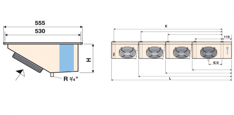 Güntner GASC RX 031.1/1-70.A-1821070 evaporator | DTN Group ...