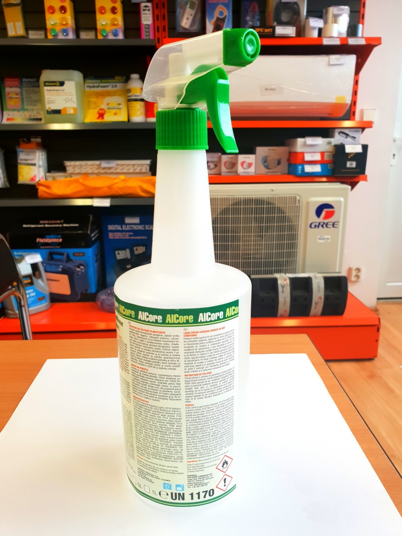 Solutie curatare aer conditionat AlCore (pompă, 1 l) | DTN Group - Frig ...