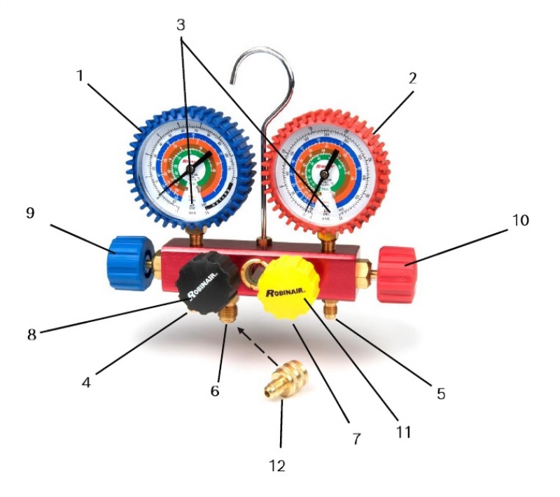 Adapter Robinair RA894A (3/8 x 1/4) | DTN Group - Great cooling! | DTN ...