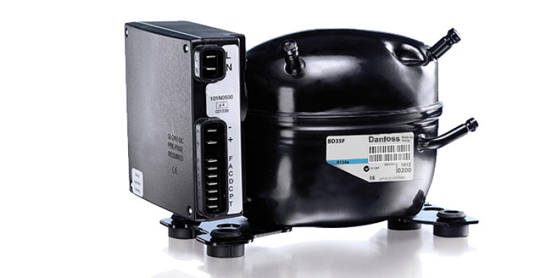 Hermetic compressor Danfoss BD 35F (R134a, DC 12-24V) | DTN Group ...