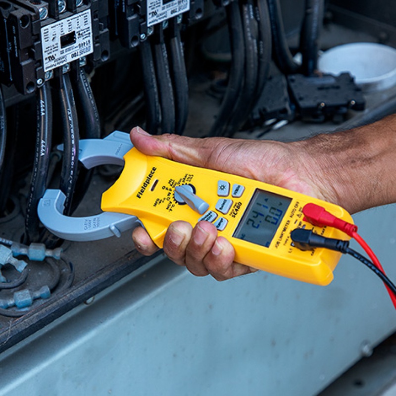 Fieldpiece SC480 clamp meter pliers with digital multimeter | DTN Group ...