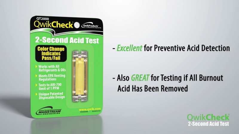 HVAC oil acidity tester QT2000 QwickCheck | DTN Group - Echipamente ...