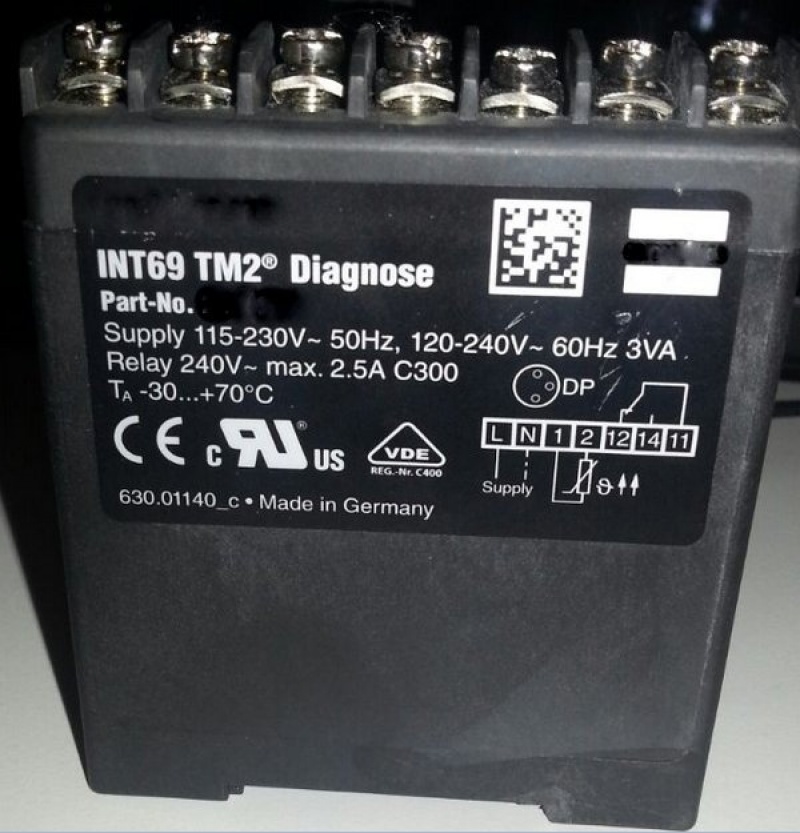 Motor protection module INT 69 TM Copeland (220V)| DTN Group | DTN ...