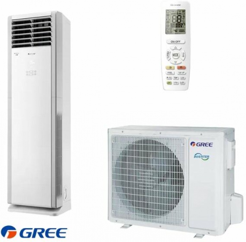 Column type air conditioner Gree T-Fresh 24000 BTUs (R32) | DTN Group ...