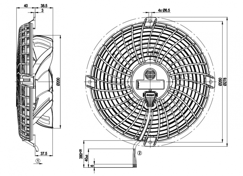 EBM-Papst axial fan S1G200-CA91-02 (200 mm) DTN Group | DTN Group ...